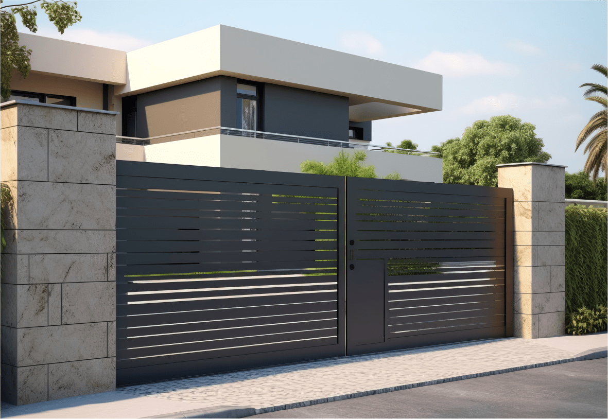 Heavy Duty Metal Gates in Dubai | Top Steels Contracting in UAE Dubai ...