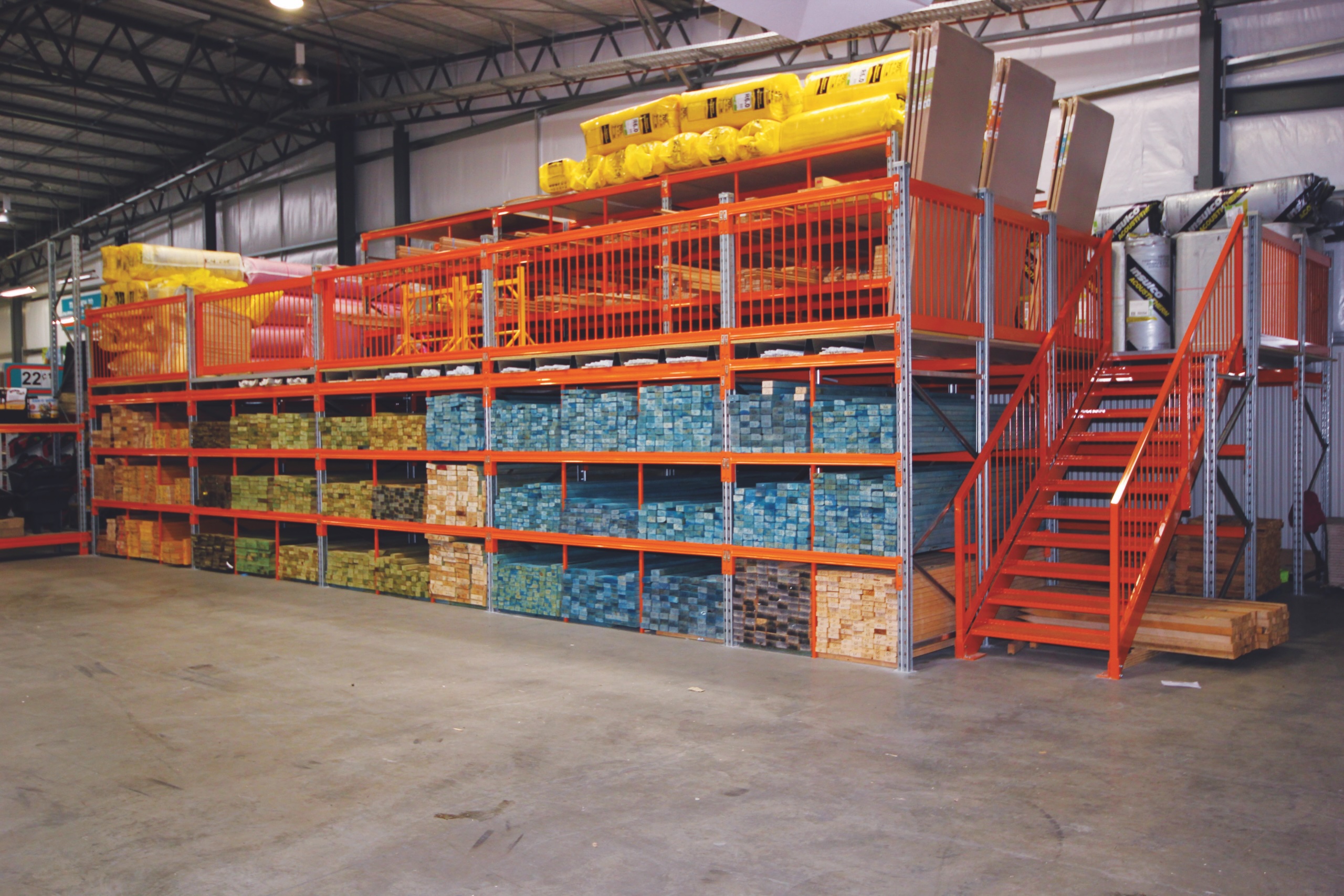 Rack-Supported Mezzanine Floors in Dubai, UAE | Topnotch Steels and ...